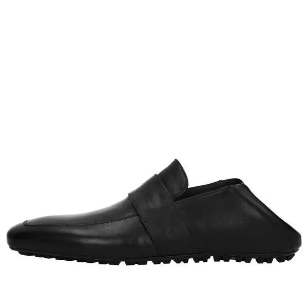 Balenciaga City Sabot Leather Loafer