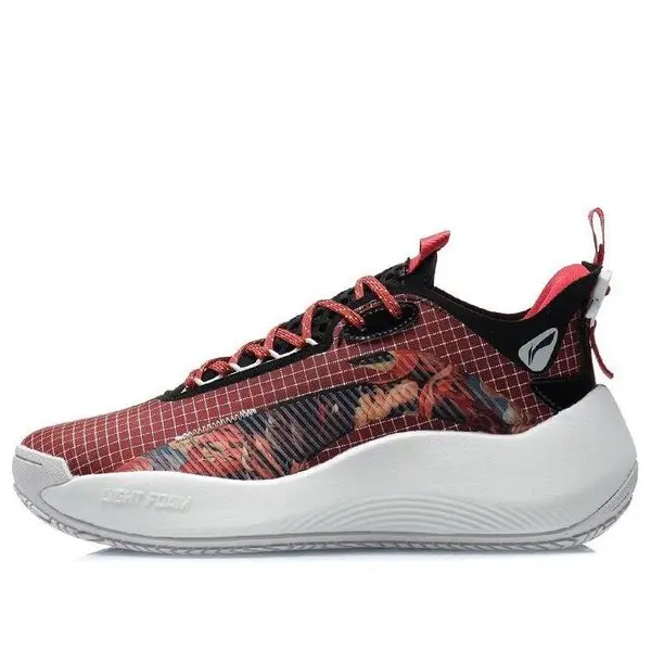 LI-NING Badfive Street Sole Sneakers - Red/black/multi-color