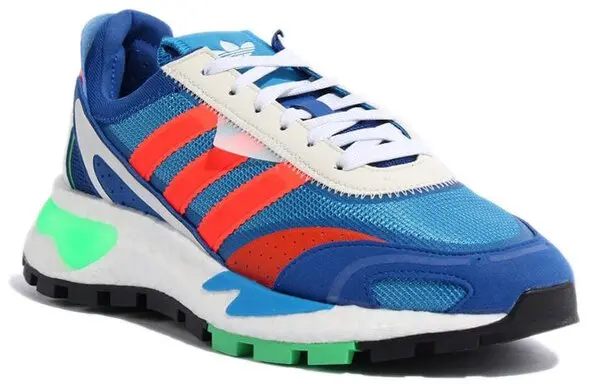Adidas Retropy P9 Low Top Sneakers - Blue/red/white