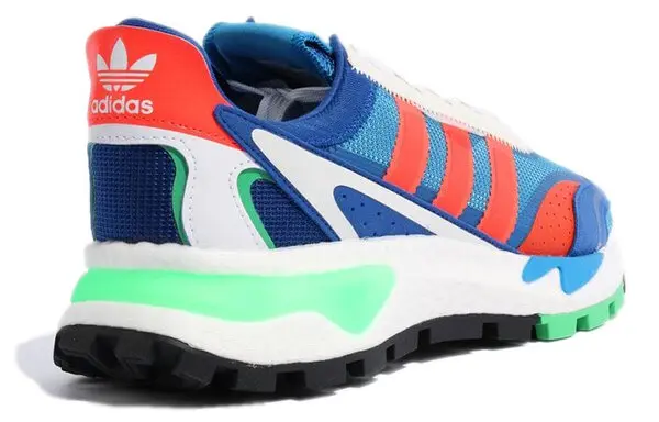 Adidas Retropy P9 Low Top Sneakers - Blue/red/white