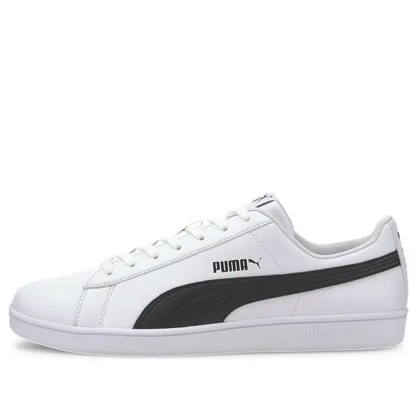 PUMA Up Low Top Lace Up Sneakers - White/black