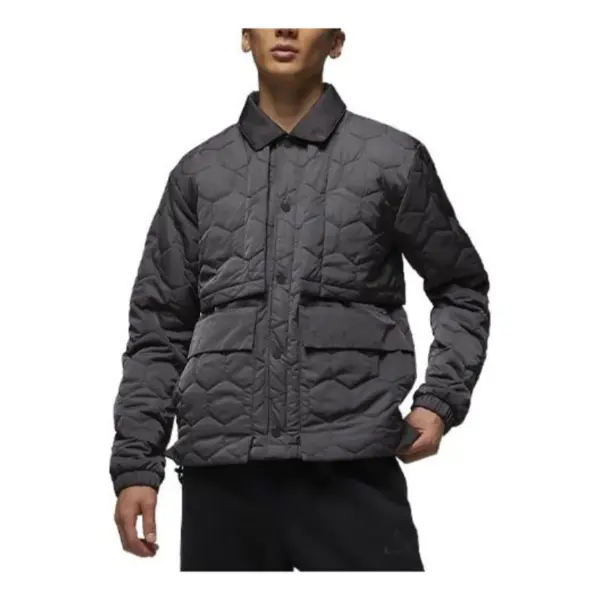 JORDAN Air 23 Engineered Quilted Jacket - Dark Shadow