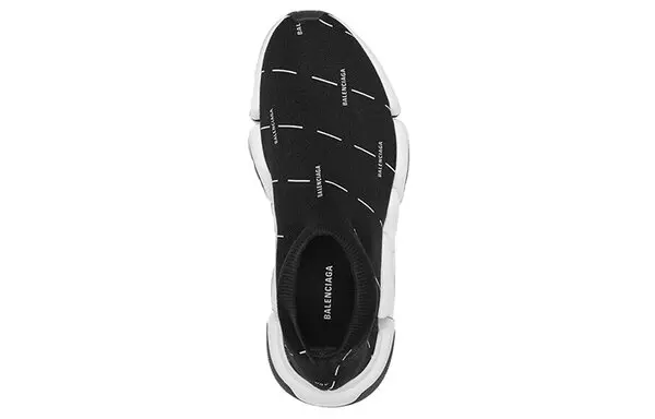 Balenciaga Speed 2.0 Sock Sneakers - Black/white