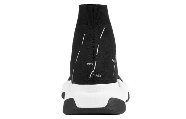Balenciaga Speed 2.0 Sock Sneakers - Black/white