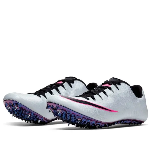 Nike Zoom Superfly Elite Sprint Spikes - White/pink
