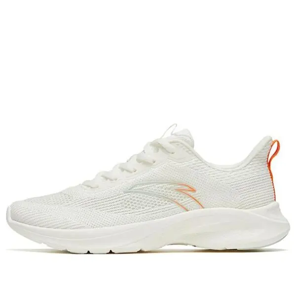 ANTA Athletic Series Lace-up Sneakers - White/orange