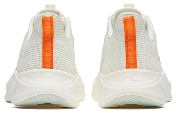 ANTA Athletic Series Lace-up Sneakers - White/orange
