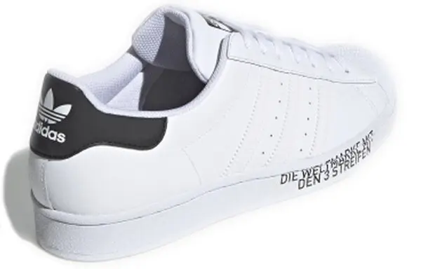 Adidas Superstar "german Side Print" Sneakers