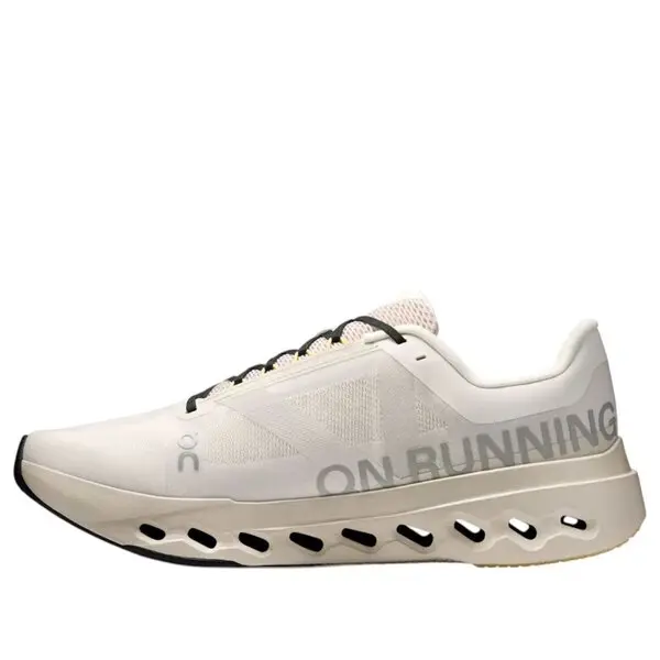 On Cloudsurfer Next Athletic Sneakers - Ivory Silver