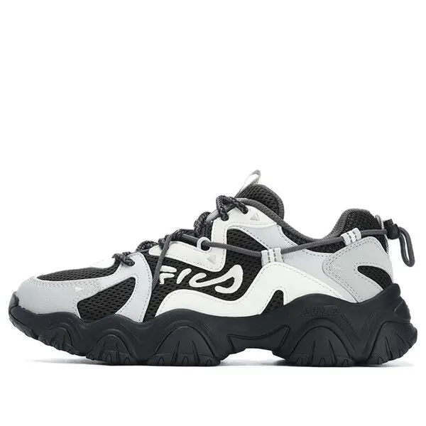 FILA Fluid 4 Sneakers - Black/white/grey