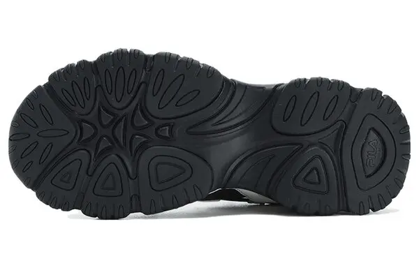 FILA Fluid 4 Sneakers - Black/white/grey