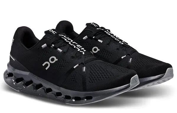 On Cloudsurfer Athletic Sneakers - Black