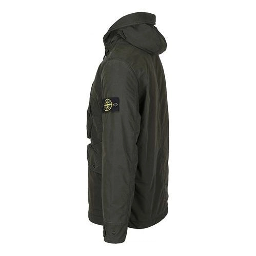 Stone Island David Light-tc Micropile Jacket - Olive