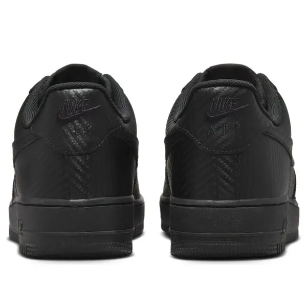 Nike Force 1 Low 'black Carbon Fiber