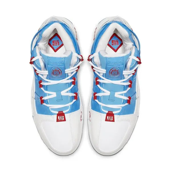 Nike Zoom Lebron 3 "houston Oilers - Blue/white/red