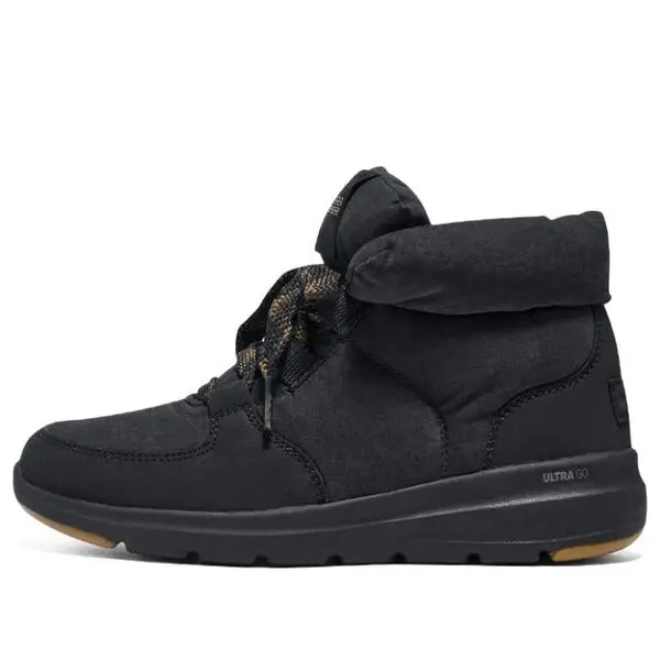 Sketchers Glacial Ultra-trend Up Ankle Boots - Black