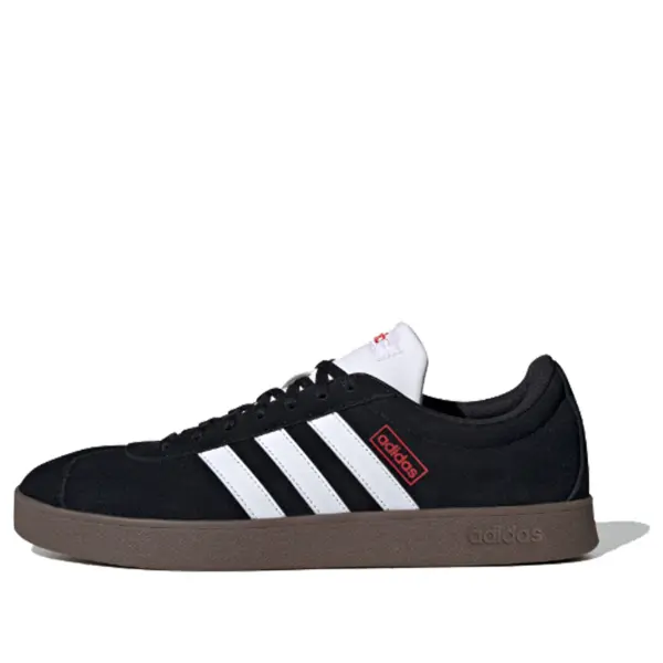 Adidas Vl Court Suede Sneakers - Black