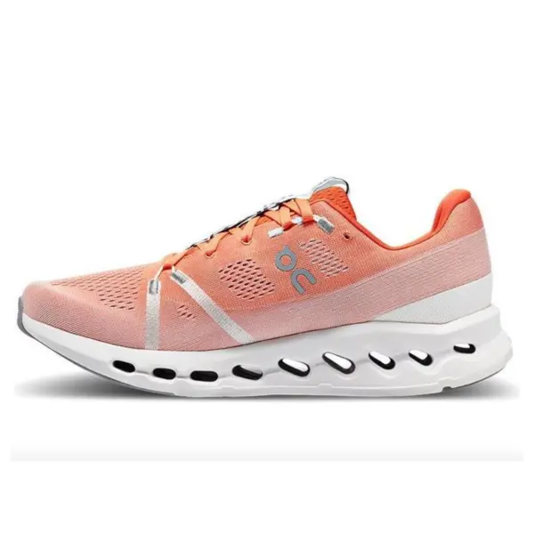 On Cloudsurfer Sneakers - Orange/white