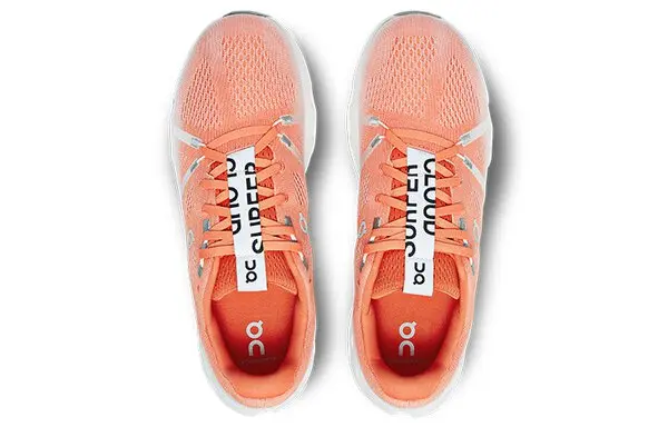 On Cloudsurfer Sneakers - Orange/white