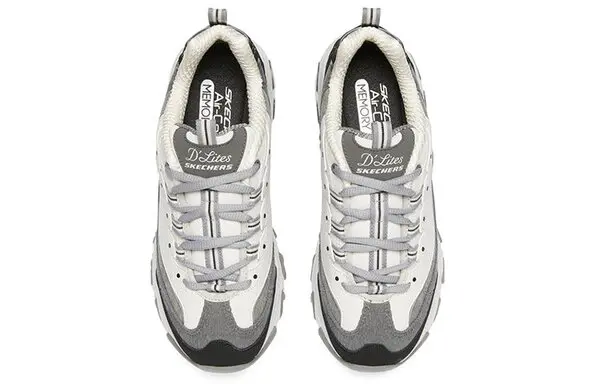 Sketchers D'lites 1.0 Sneakers - Black/gray