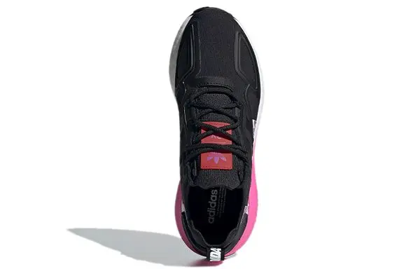 Adidas Zx 2k Boost 'wordmark Heel Stripe' Sneakers - Black