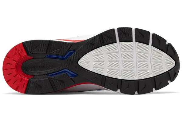 NEW BALANCE 990v5 "usa" Made In Usa Sneakers - Gray/blue/red