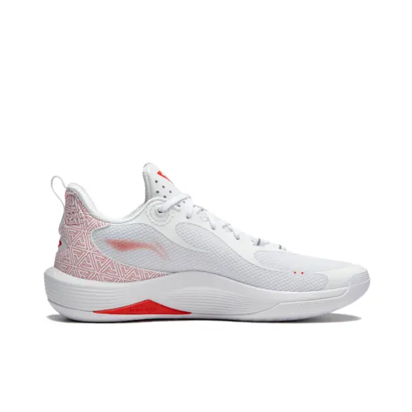 LI-NING Shining 1.0 Athletic Sneakers - White/red
