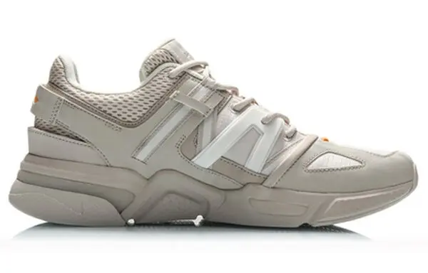 LI-NING Light Classic Leisure Low Sneakers - Cream