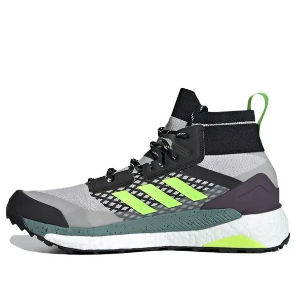 Adidas Free Hiker Mid-top Sneakers - Grey/green