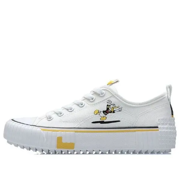 LI-NING X Disney Skate Sneakers - White/black