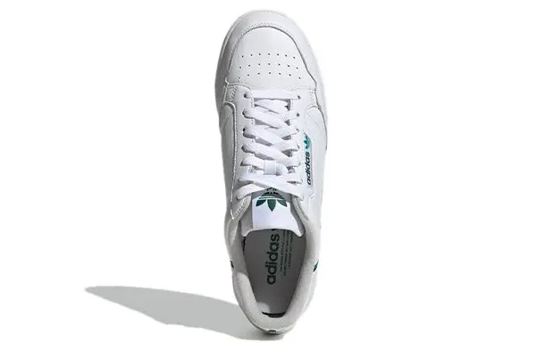 Adidas Continental 80 Low Top Sneakers - White/green