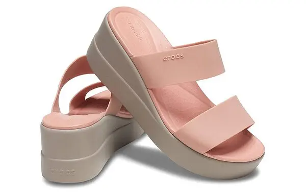 CROCS Brooklyn Lightweight Wedge Sandals