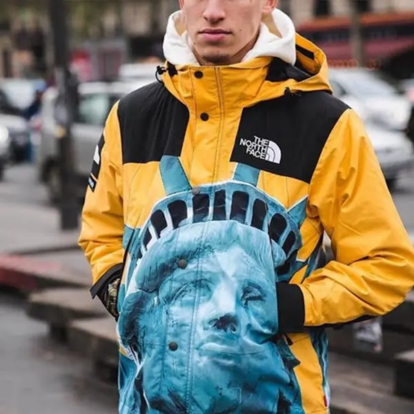 Supreme X The North Face Statue Of Liberty Waterproof Interchange Jacket