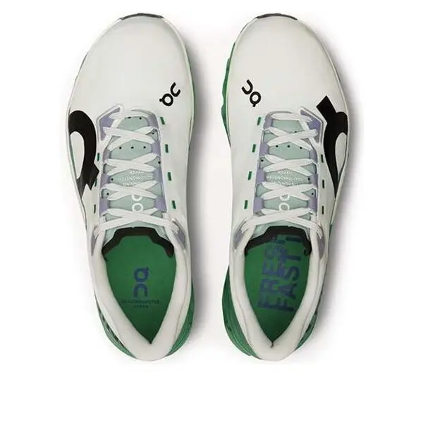 On Cloudmonster Hyper Sneakers - White/mint