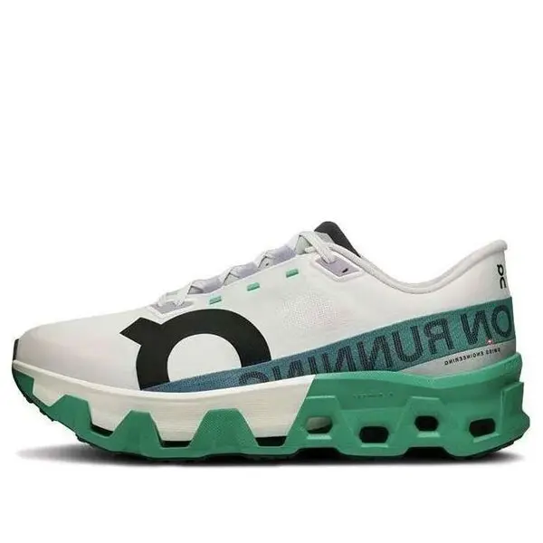 On Cloudmonster Hyper Sneakers - White/mint