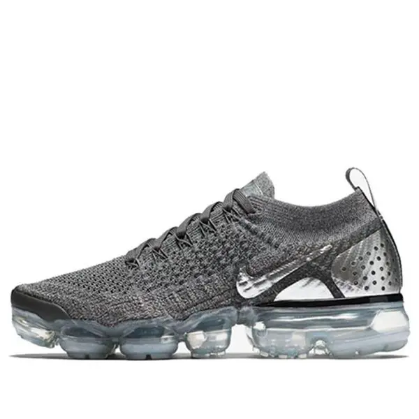 Nike Vapormax Flyknit 2 Sneakers - Gray/white