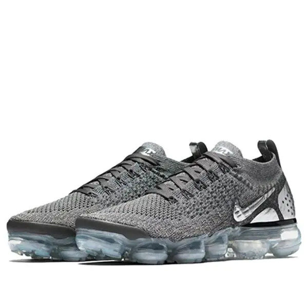 Nike Vapormax Flyknit 2 Sneakers - Gray/white