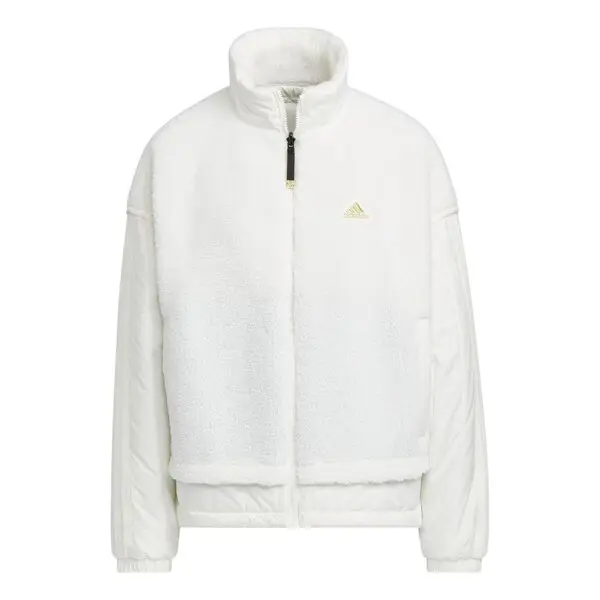 Adidas Reversible Padded Jacket With Stand Collar