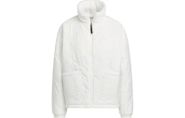 Adidas Reversible Padded Jacket With Stand Collar