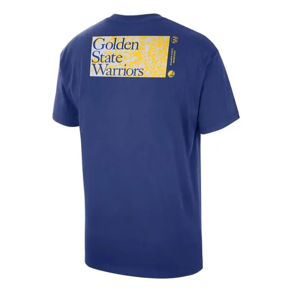 Nike X Nba Max90 T-shirt 'golden State Warriors