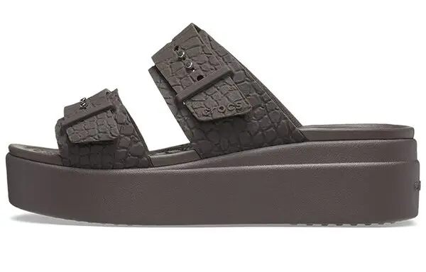 CROCS Brooklyn Platform Sandals With Adjustable Straps