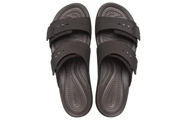CROCS Brooklyn Platform Sandals With Adjustable Straps