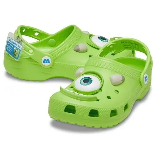 CROCS Classic Clog "monsters Inc. Mike Wazowski - Green