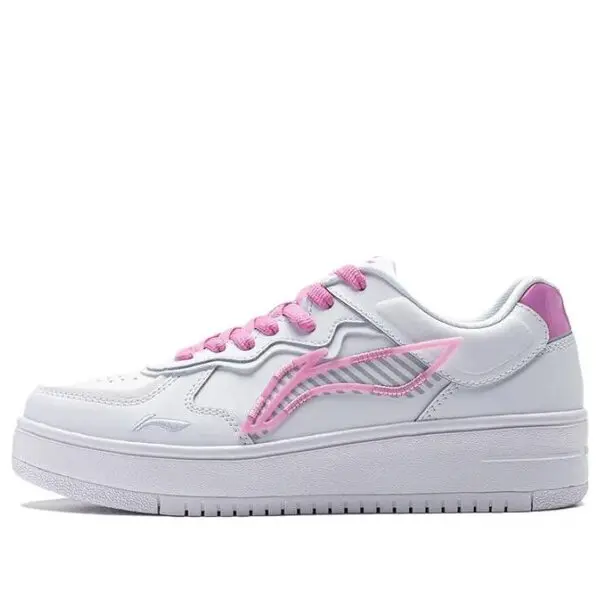 LI-NING Rise The Phoenix" Sneakers - White/pink