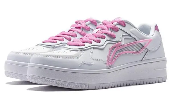 LI-NING Rise The Phoenix" Sneakers - White/pink