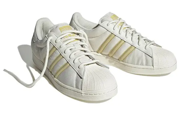 Adidas Originals Superstar Sneakers - White/yellow