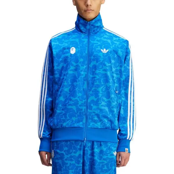 Adidas X Bape Firebird Track Top - Blue