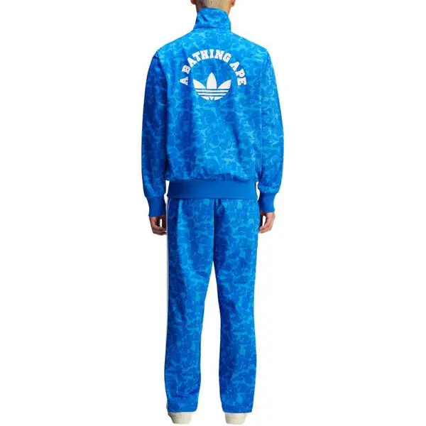 Adidas X Bape Firebird Track Top - Blue