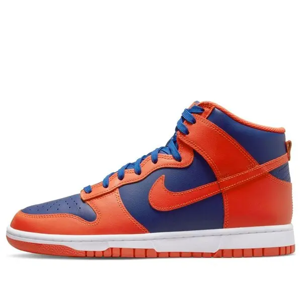 Nike Dunk High Knicks Lace-up Sneakers - Blue/orange