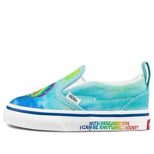 VANS Toddler Spongebob Squarepants X Slip-on Velcro 'imaginaaation - Blue